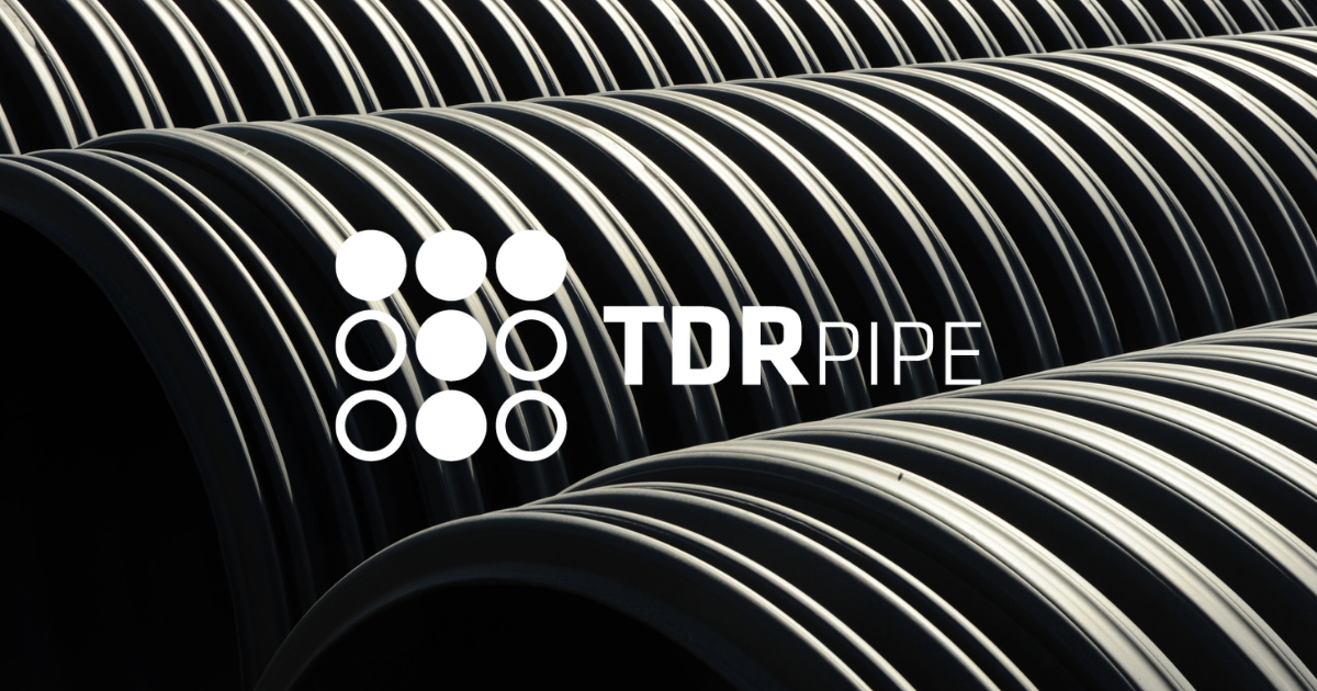 Corrugated HDPE Drainage Pipe | TDR ULTRA® Dual Wall